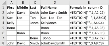 Excel tips: how to use CONCAT and TEXT JOIN | INTHEBLACK