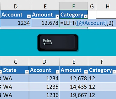 Excel tips: how to use 'Format as Table' icon as a database | INTHEBLACK