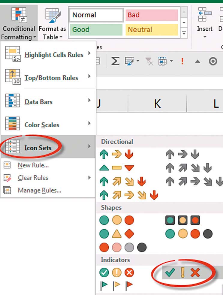 Excel tips: how to use icons in your spreadsheets | INTHEBLACK