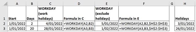 Excel tips: how to work with dates and days | INTHEBLACK