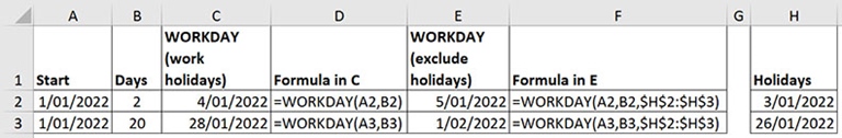 Excel tips: how to work with dates and days | INTHEBLACK