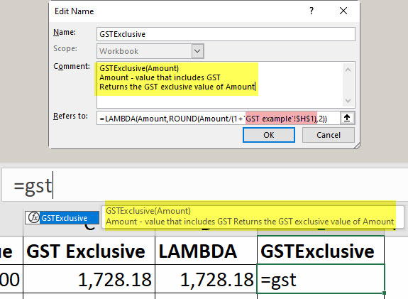 Excel tips: how to use custom functions without macros | INTHEBLACK