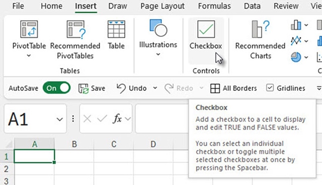 Excel Tips: Checkboxes in Excel | INTHEBLACK