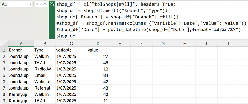 Excel Tips: Python in Excel — part 3 | INTHEBLACK