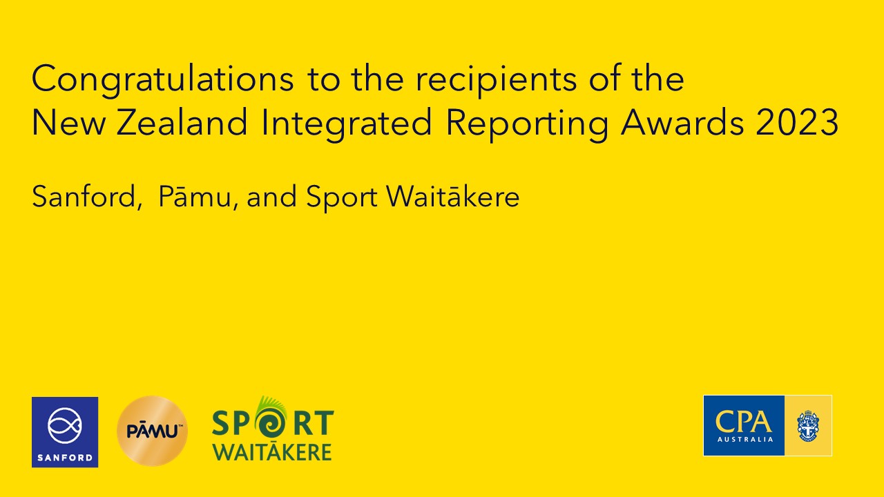 New Zealand Integrated Reporting Awards | CPA Australia